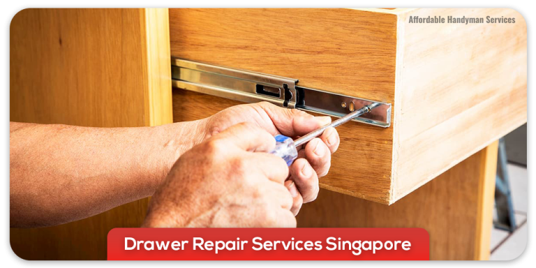 Kitchen, Cabinet and Dresser Drawer Repair Singapore